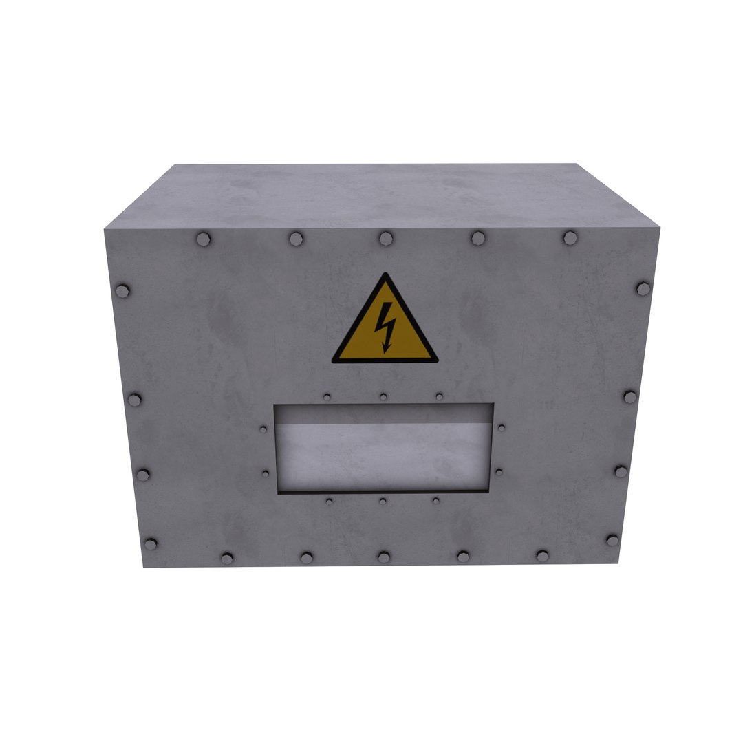 3D Model Power Box 01 - TurboSquid 2137954