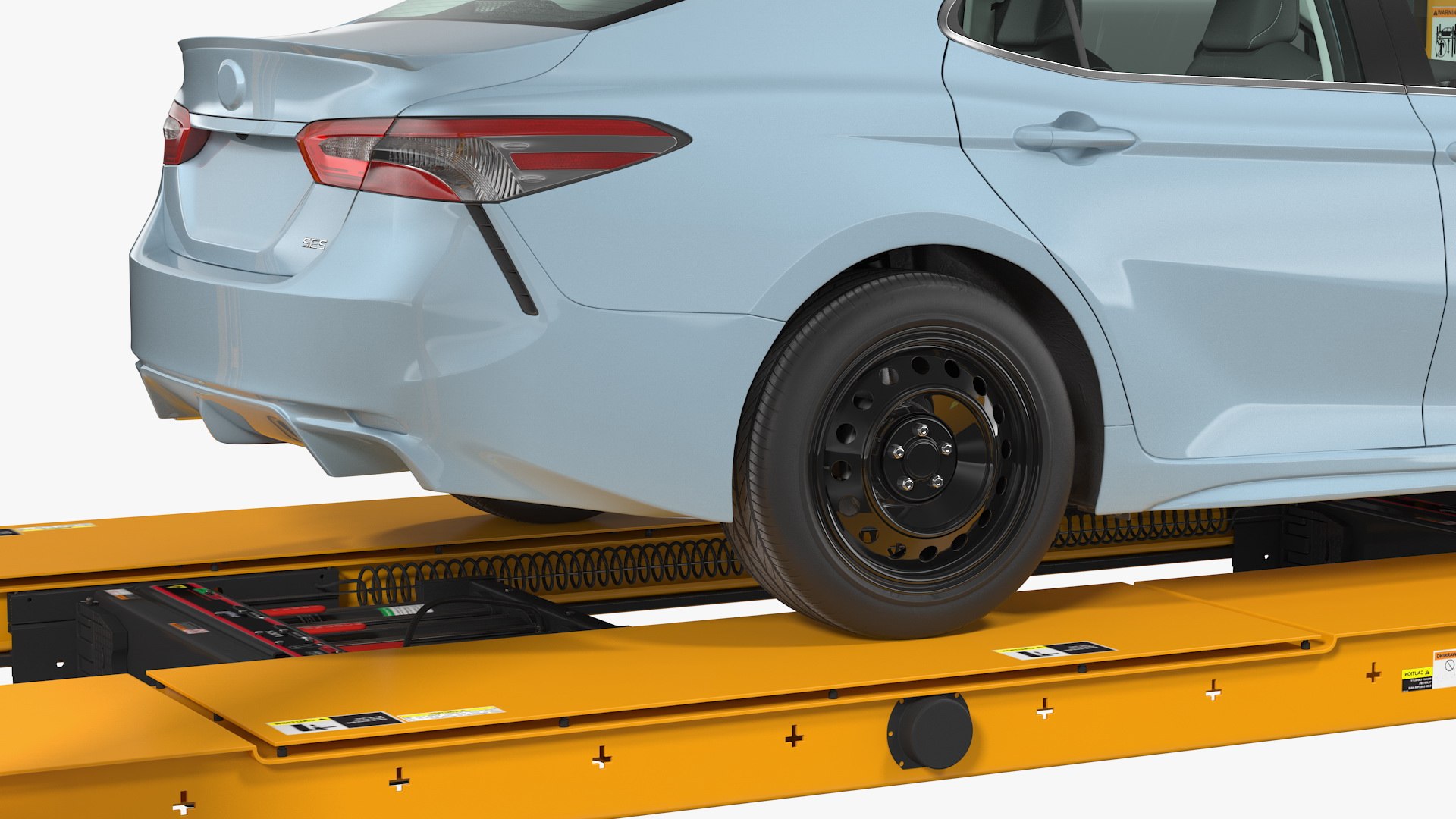 Wheel alignment equipment generic car 3D model - TurboSquid 1524587