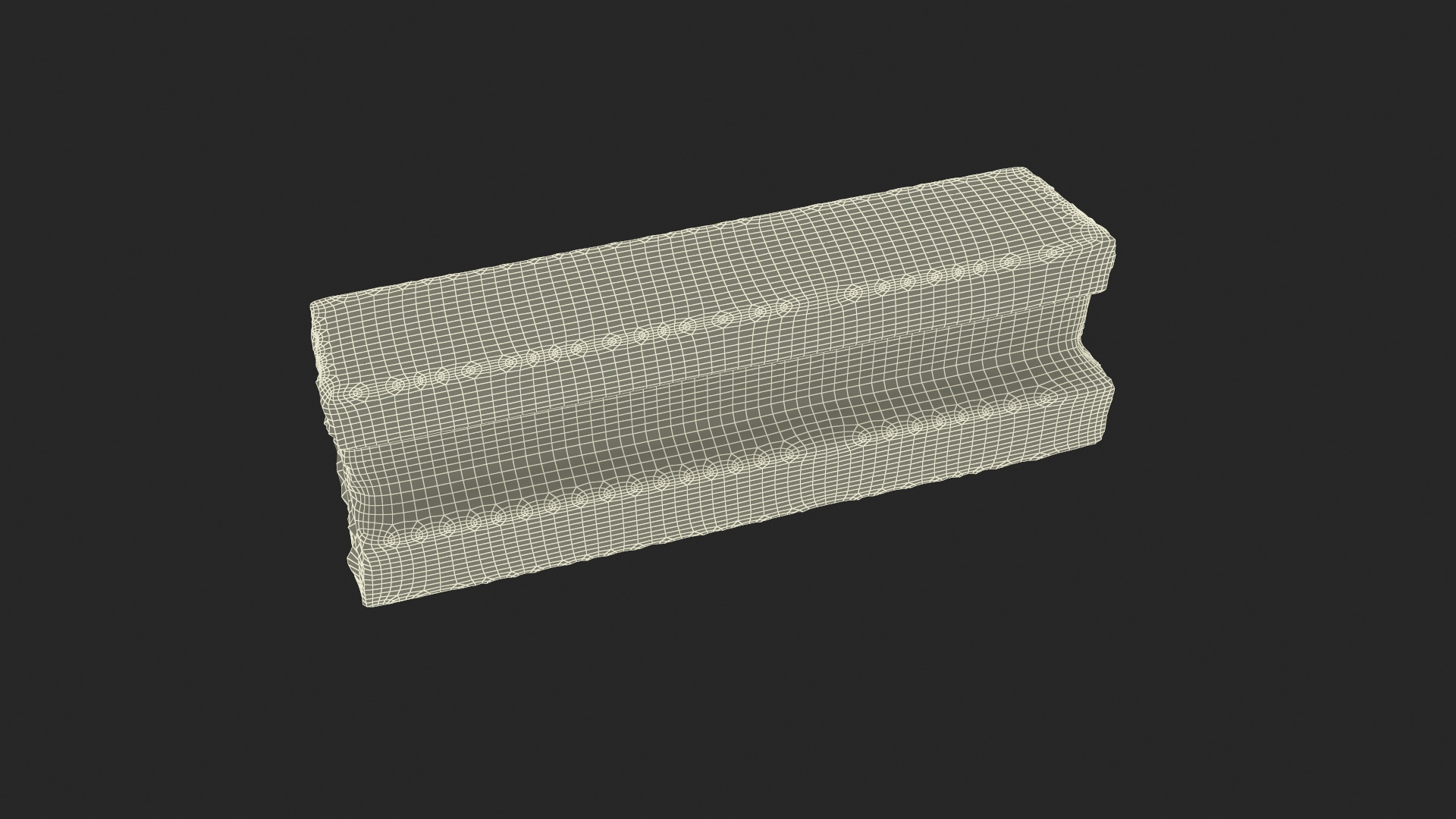 T-Beam Concrete 3D Model - TurboSquid 2303842