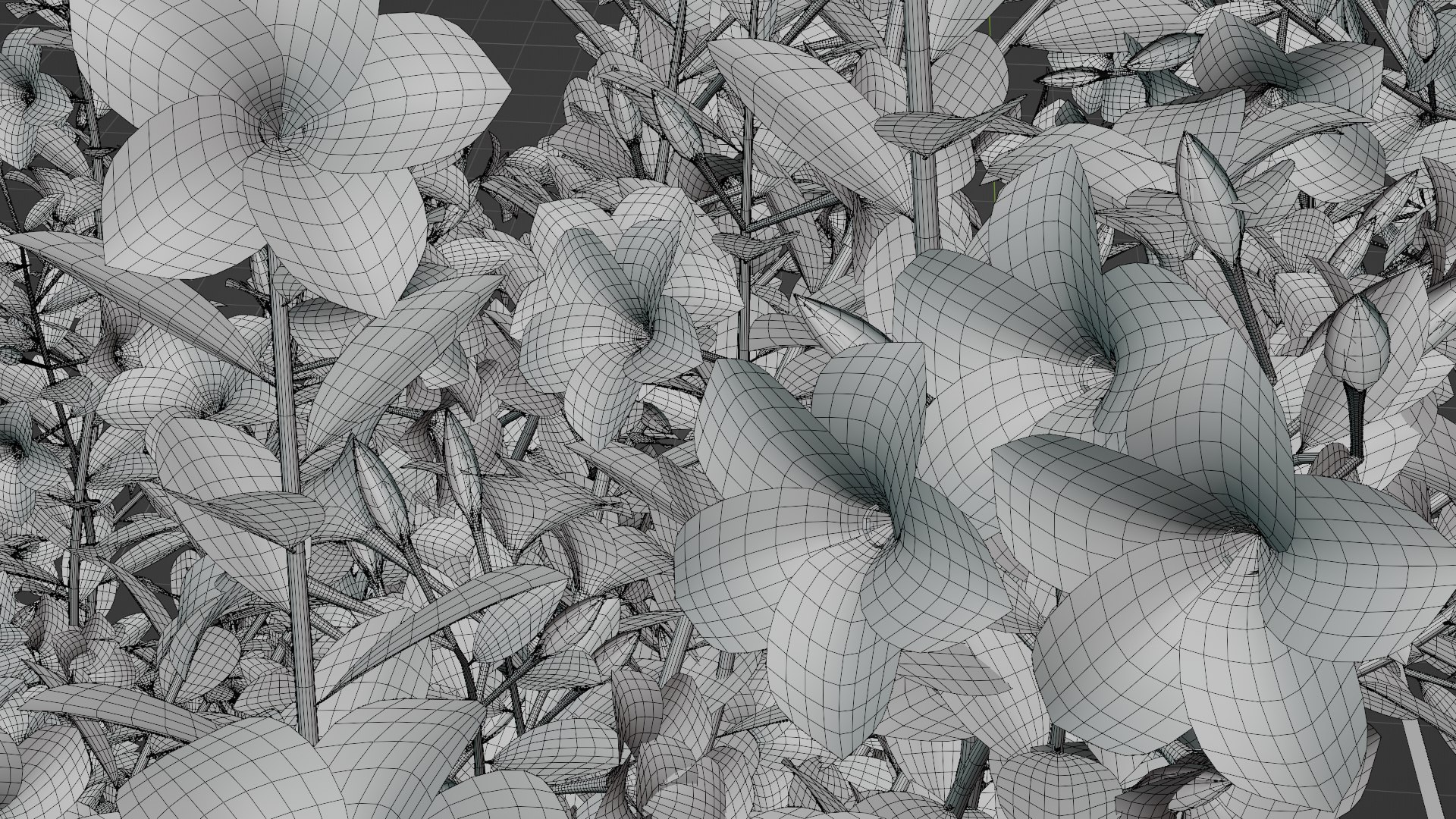 3D Model 3d Gate With Flower 03 - TurboSquid 2082028