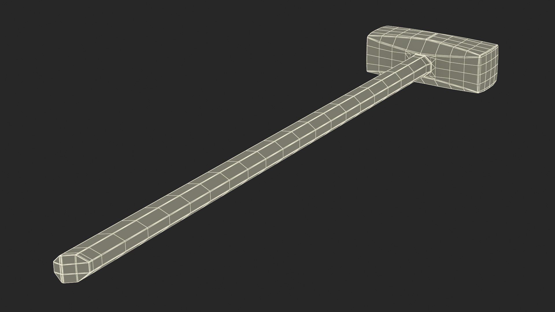 3D Generic Metal Hammer Model - TurboSquid 2235947