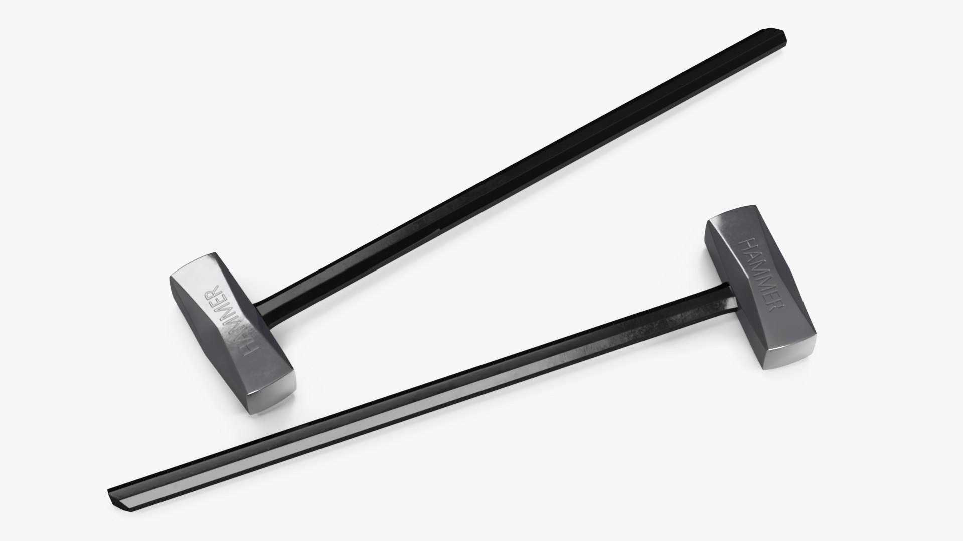 3D Generic Metal Hammer Model - TurboSquid 2235947