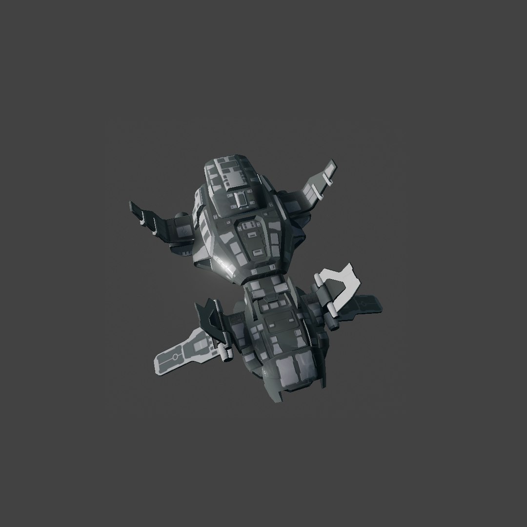 3d Scifi Bomber