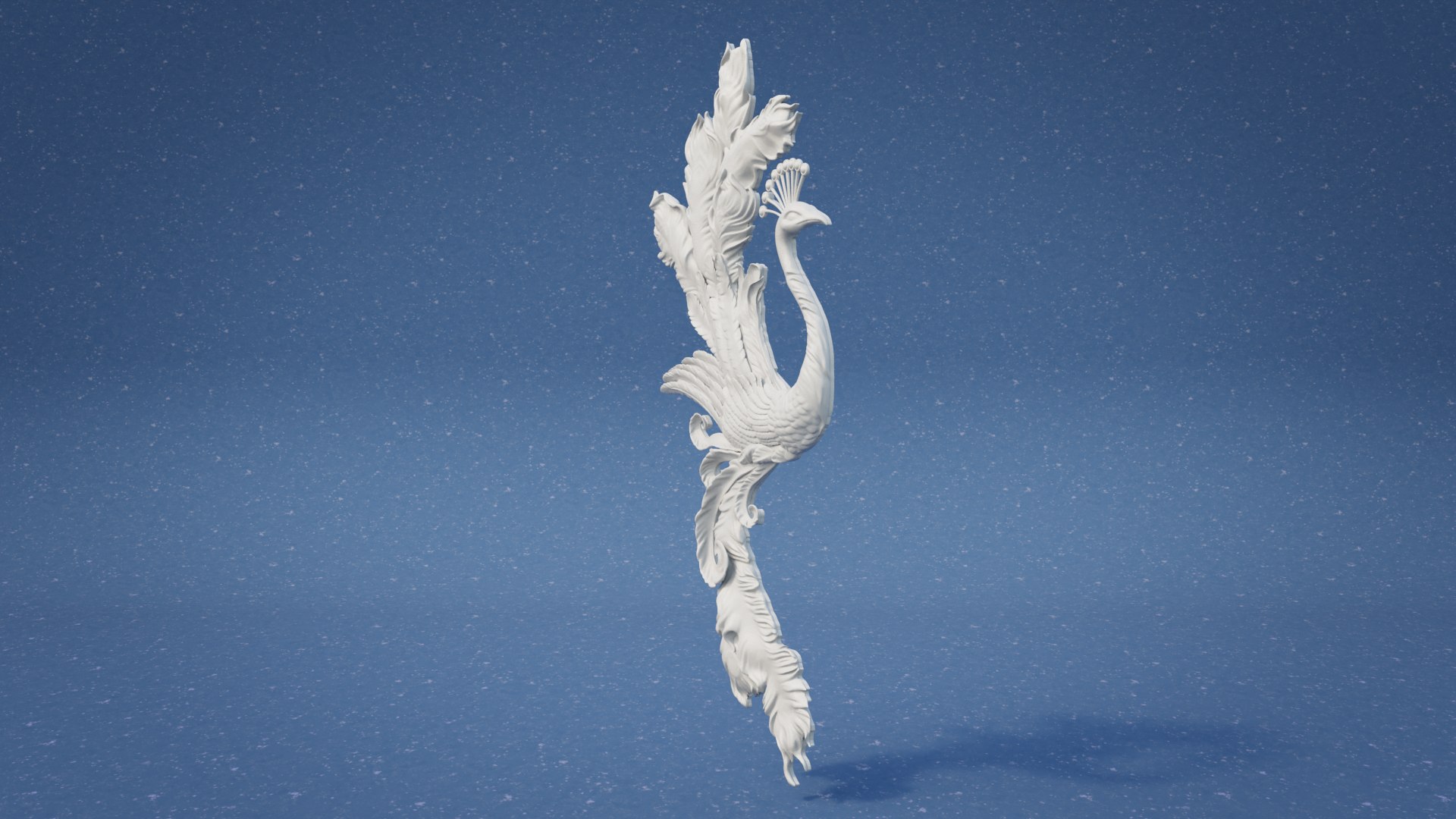 3D Peacock Model - TurboSquid 2221096