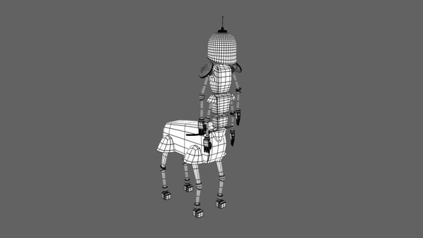Robot centaur toy 3D - TurboSquid 1399792
