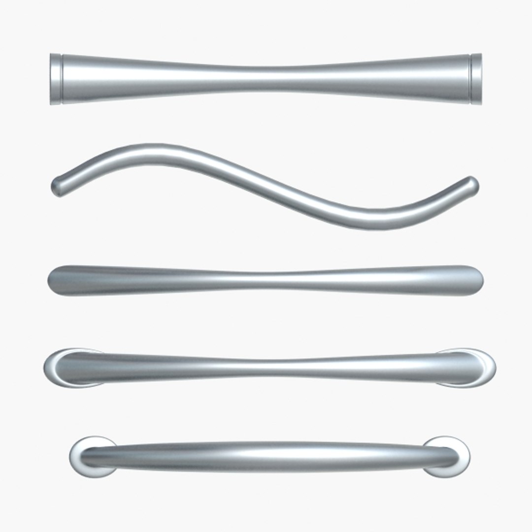 3d Model Cabinet Handle 7