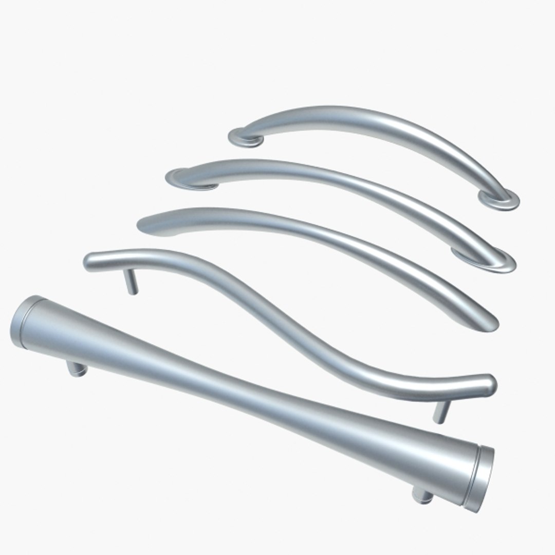 3d Model Cabinet Handle 7