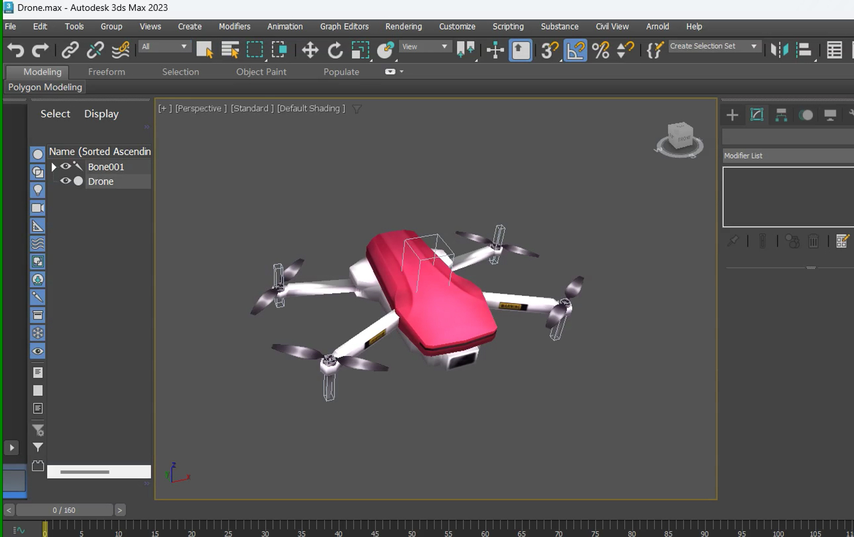 3D Model Drone Rigged Animated Low Poly - TurboSquid 2520999
