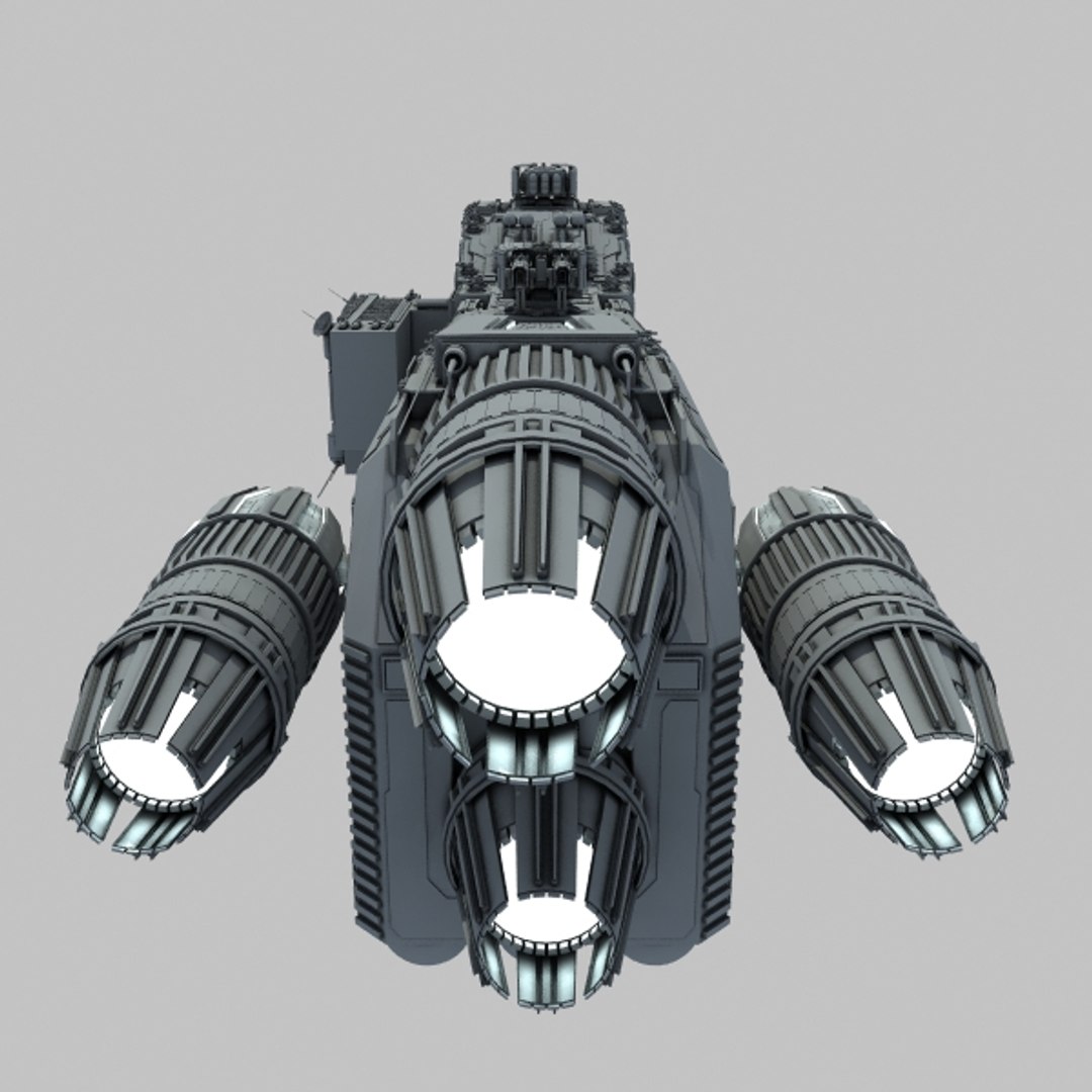 3d Light Cruiser - Preacher Model
