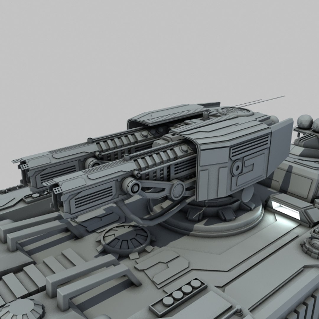 3d Light Cruiser - Preacher Model