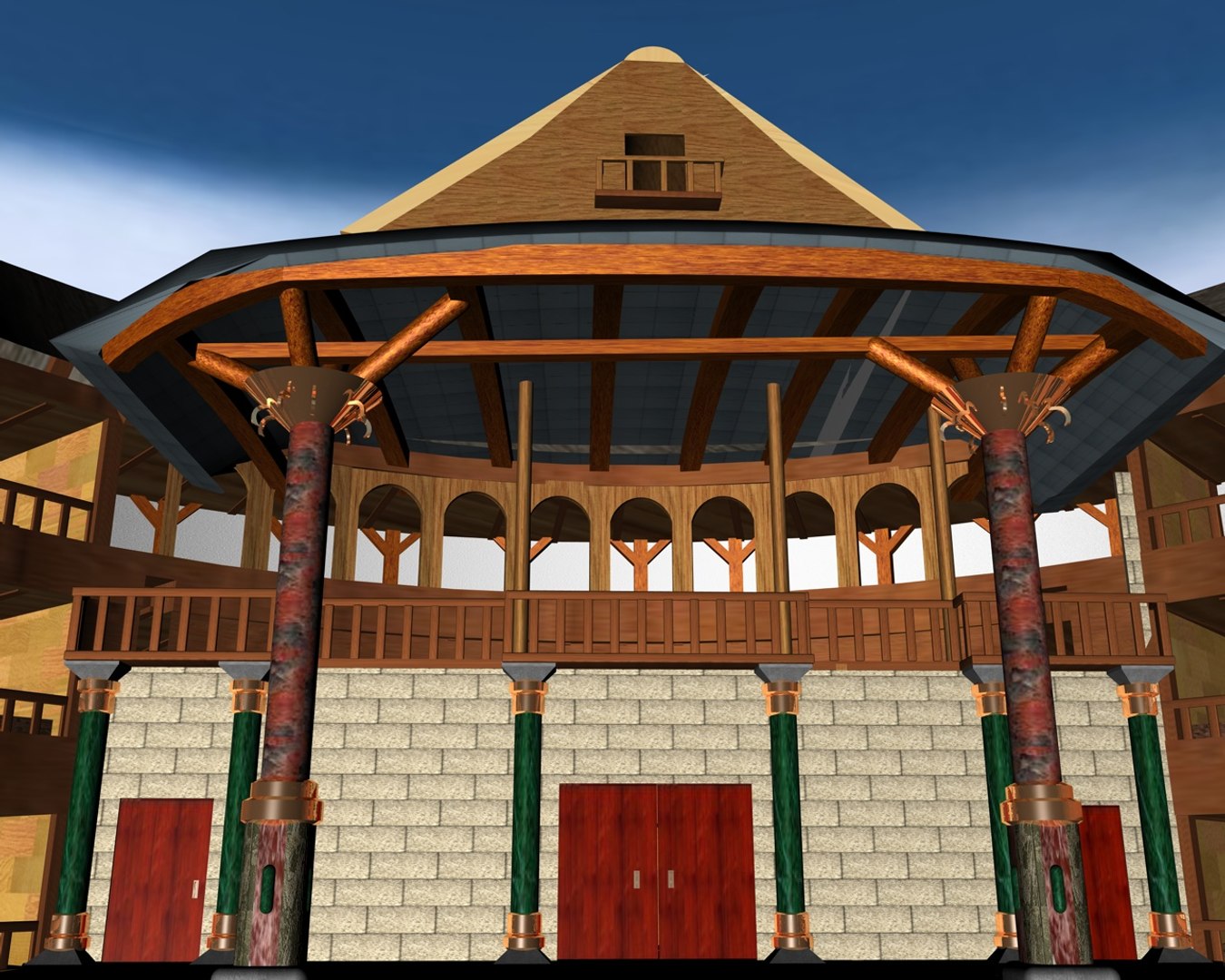 Theater Theatre 3d Model