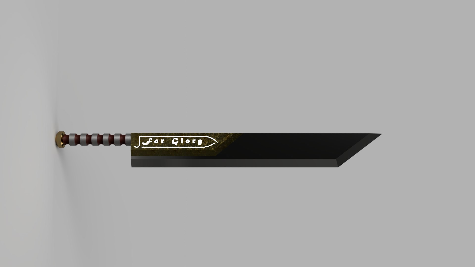 3D Cosplay Sword - Glave V1 - TurboSquid 1787798