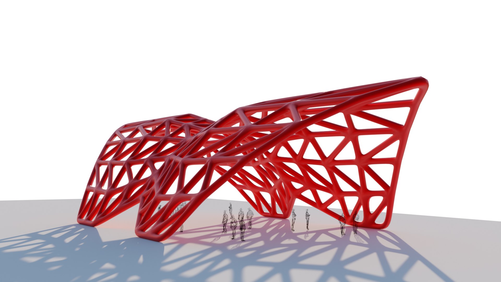 3D Urban Skeleton Open Structure Model - TurboSquid 2157876