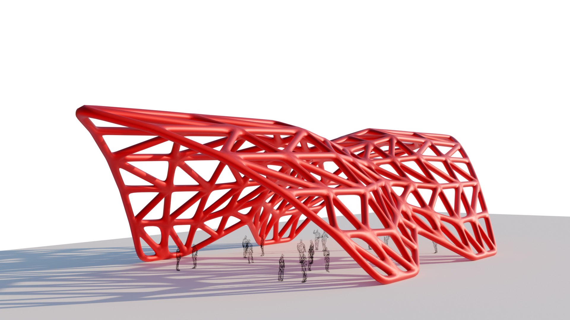 3D Urban Skeleton Open Structure Model - TurboSquid 2157876