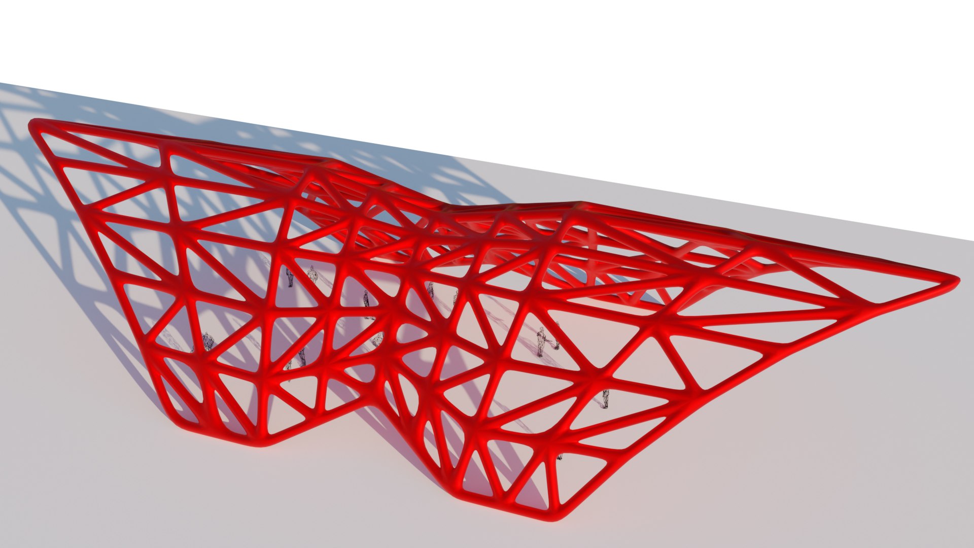 3D Urban Skeleton Open Structure Model - TurboSquid 2157876