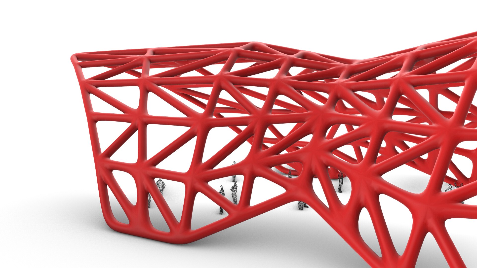 3D Urban Skeleton Open Structure Model - TurboSquid 2157876