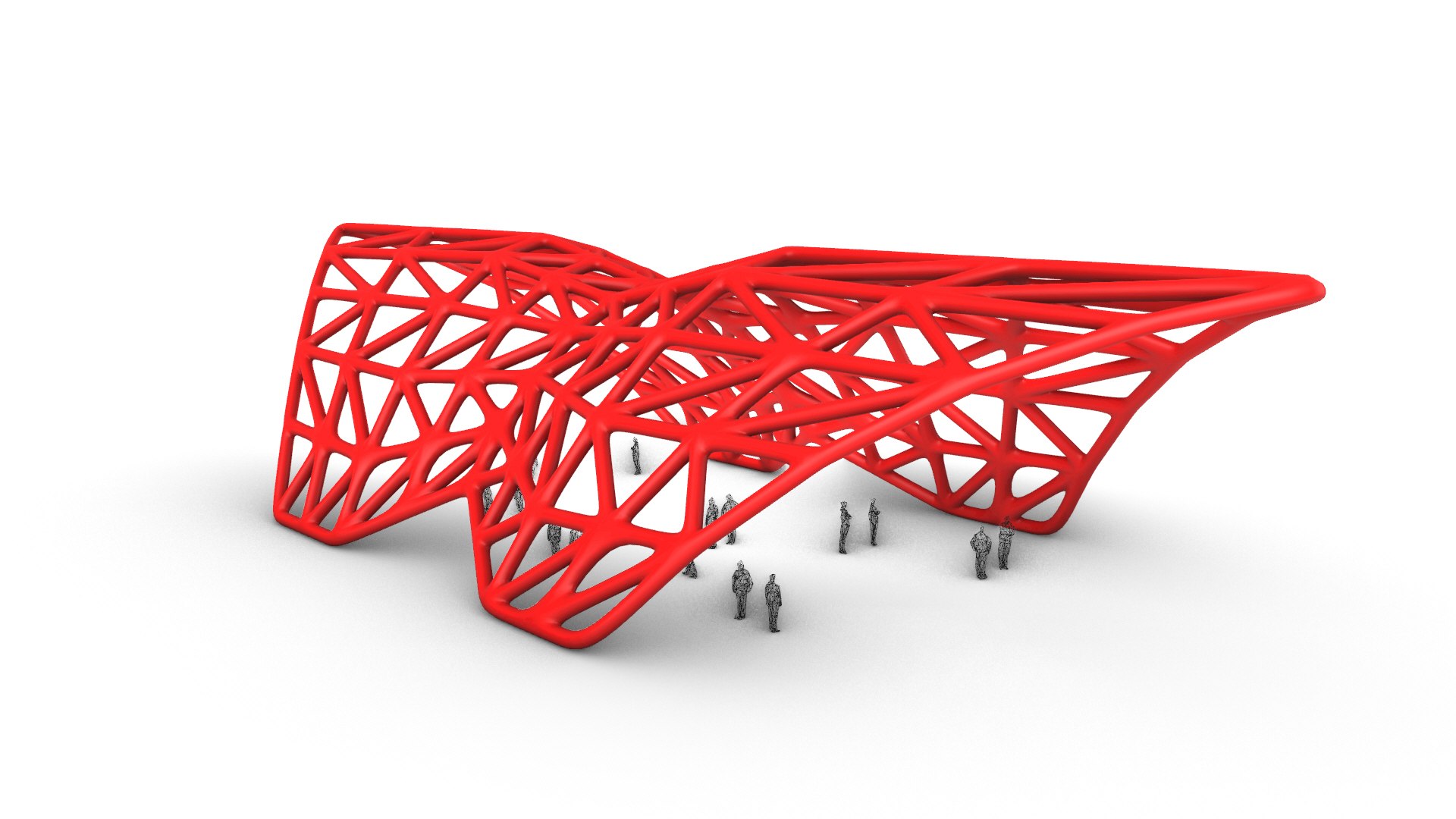 3D Urban Skeleton Open Structure Model - TurboSquid 2157876