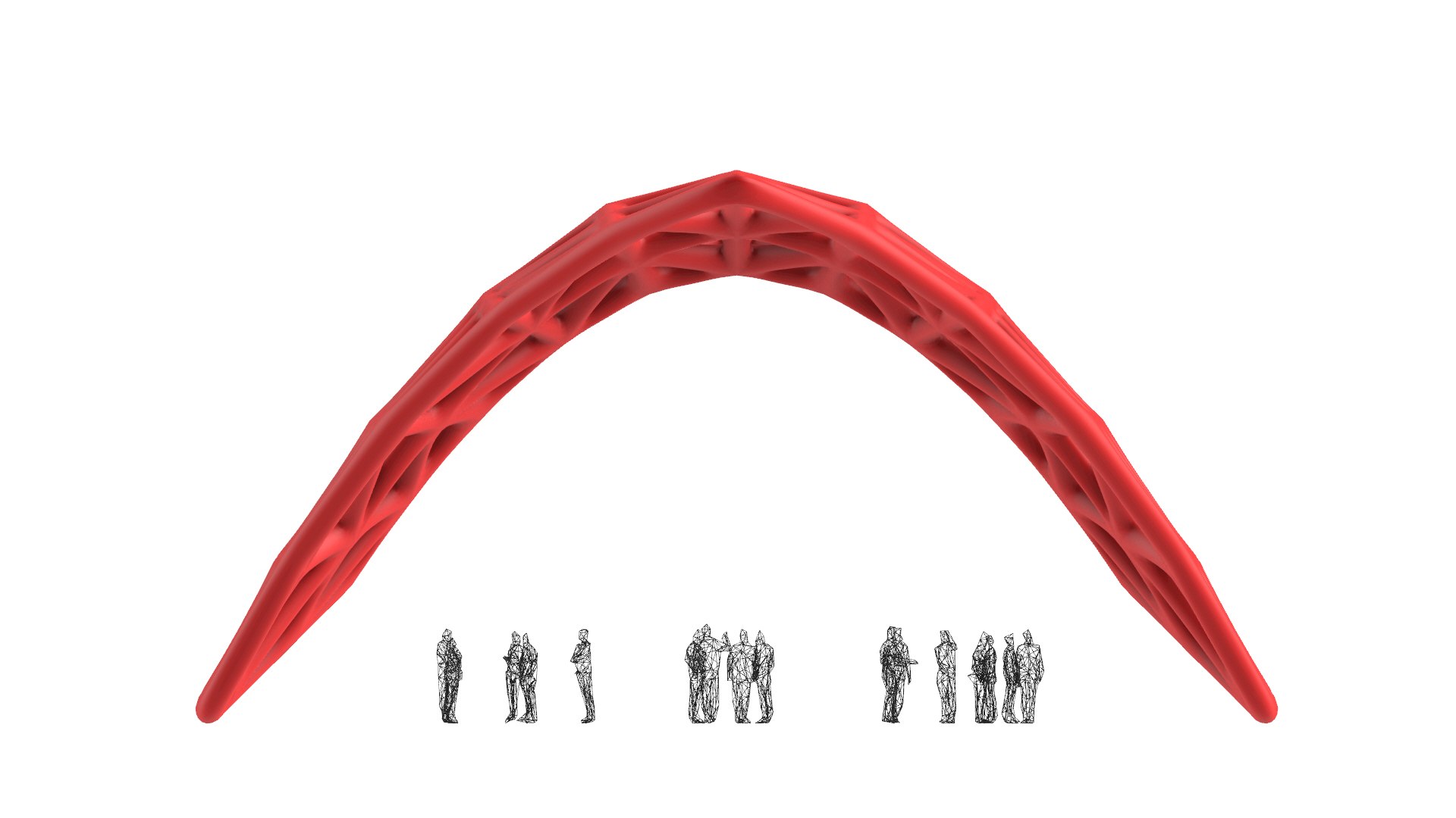 3D Urban Skeleton Open Structure Model - TurboSquid 2157876