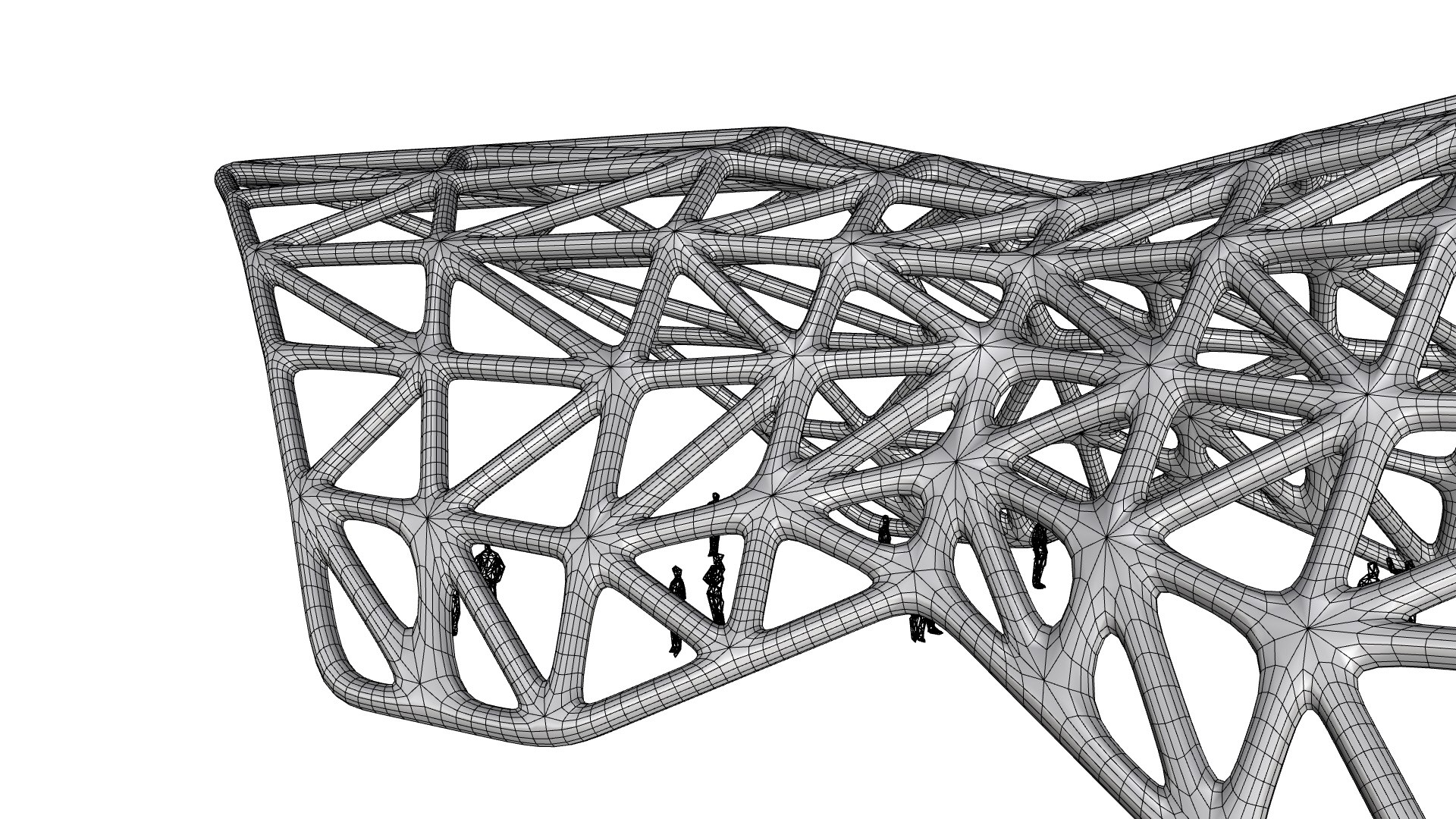 3D Urban Skeleton Open Structure Model - TurboSquid 2157876