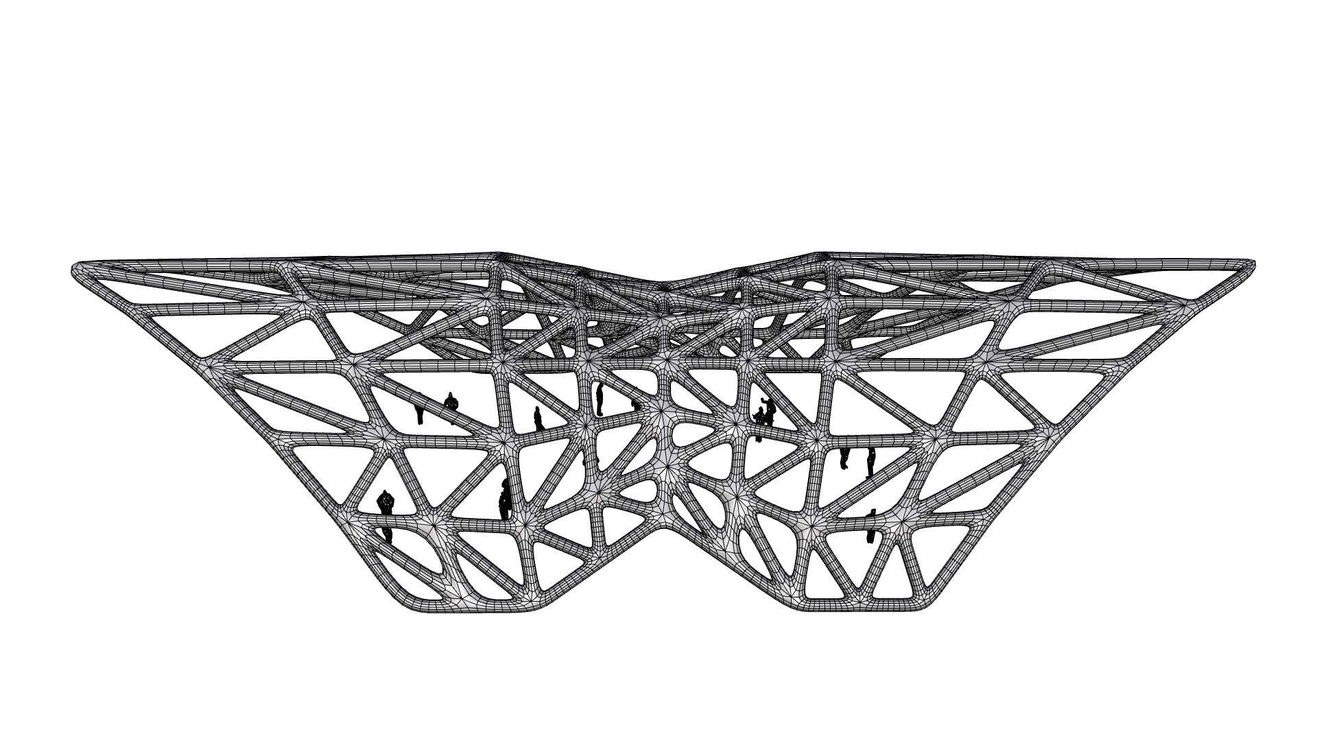 3D Urban Skeleton Open Structure Model - TurboSquid 2157876