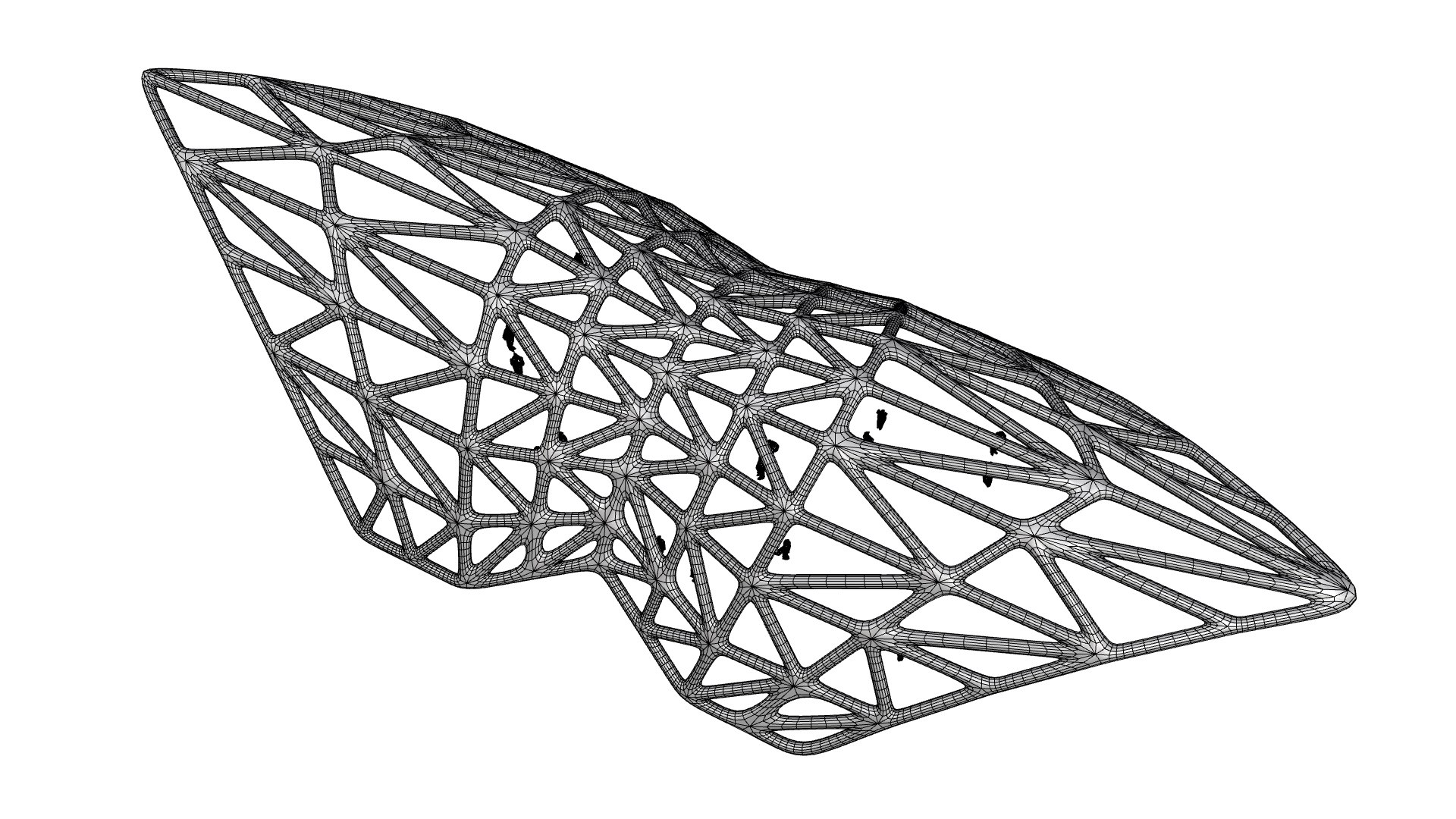 3D Urban Skeleton Open Structure Model - TurboSquid 2157876