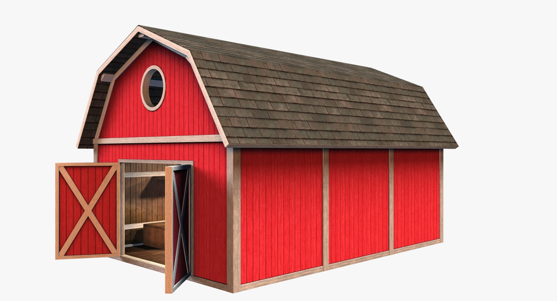 3D Barn Interior - TurboSquid 1353599