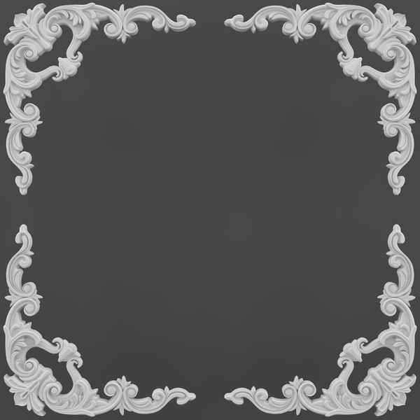 corner element 3d max