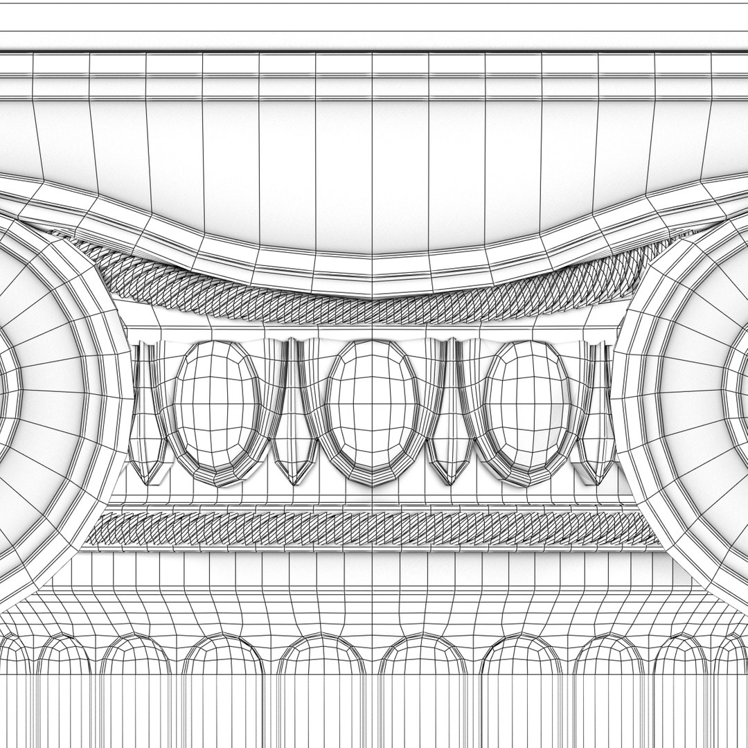 3ds Max Capital Column
