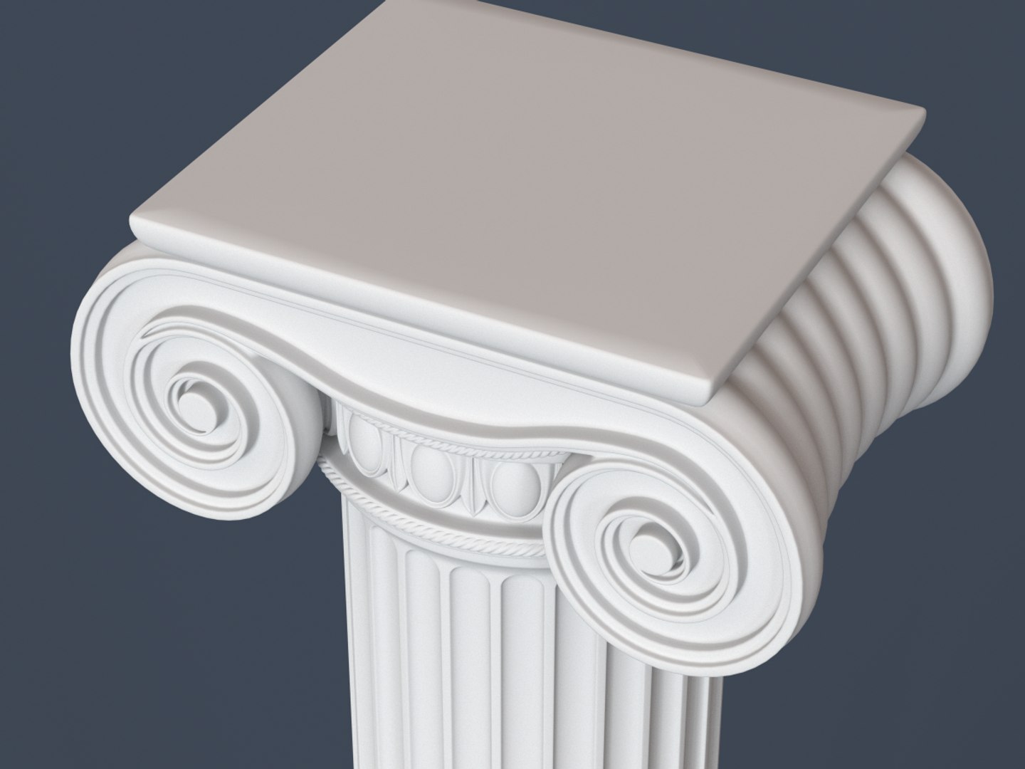 3ds Max Capital Column