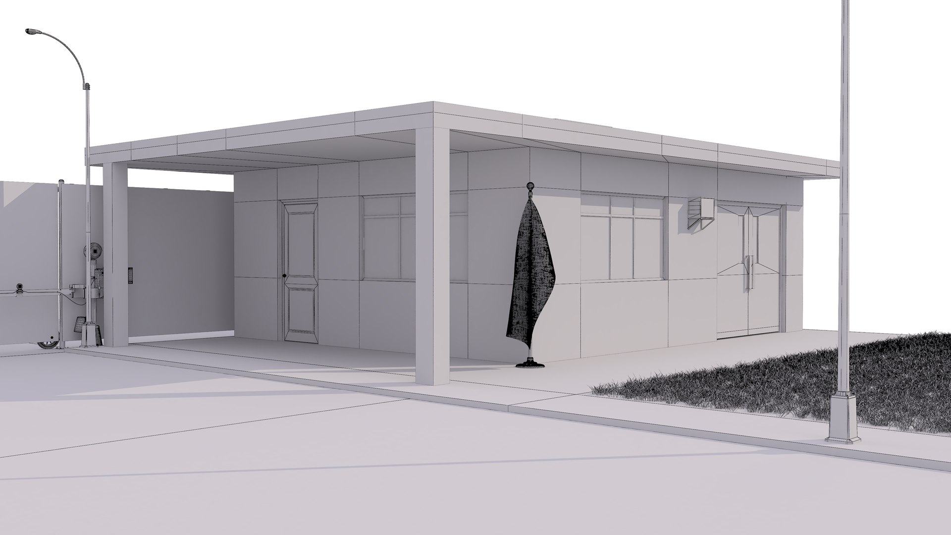 3D Checkpoint Model - TurboSquid 2124346