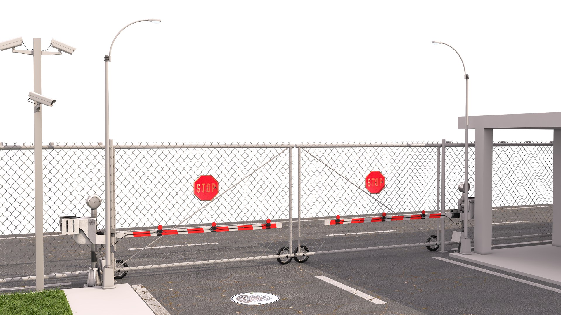 3D Checkpoint Model - TurboSquid 2124346