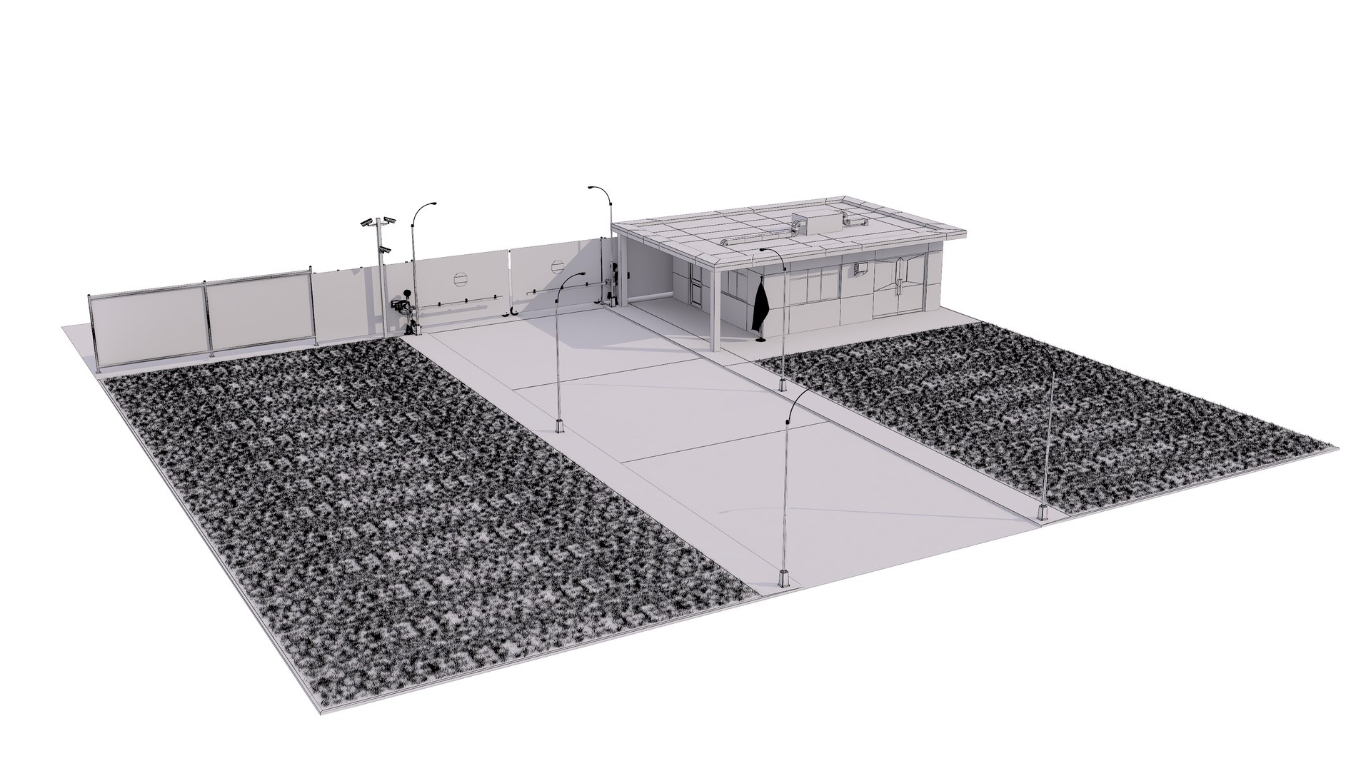 3D Checkpoint Model - TurboSquid 2124346