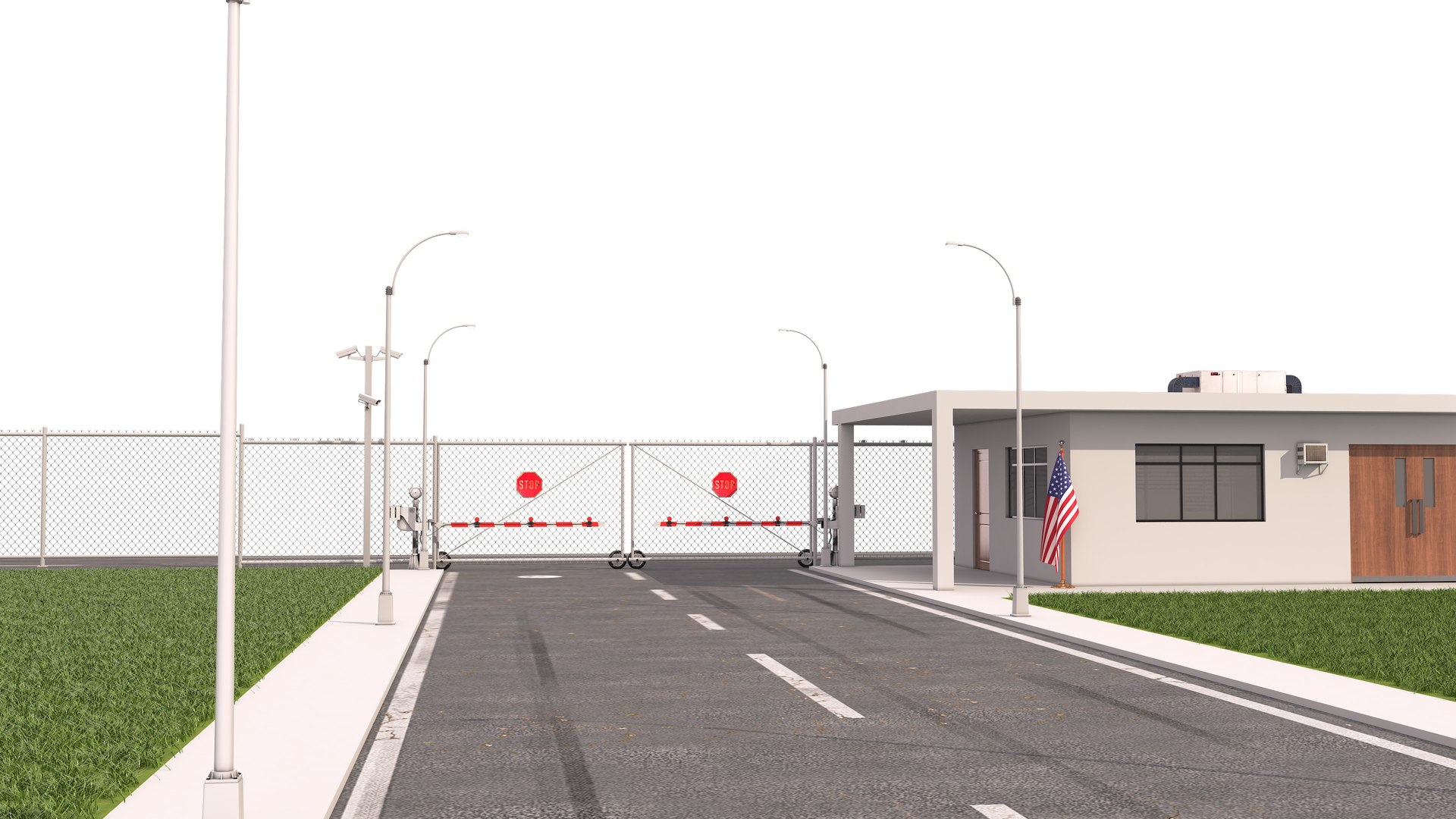 3D Checkpoint Model - TurboSquid 2124346