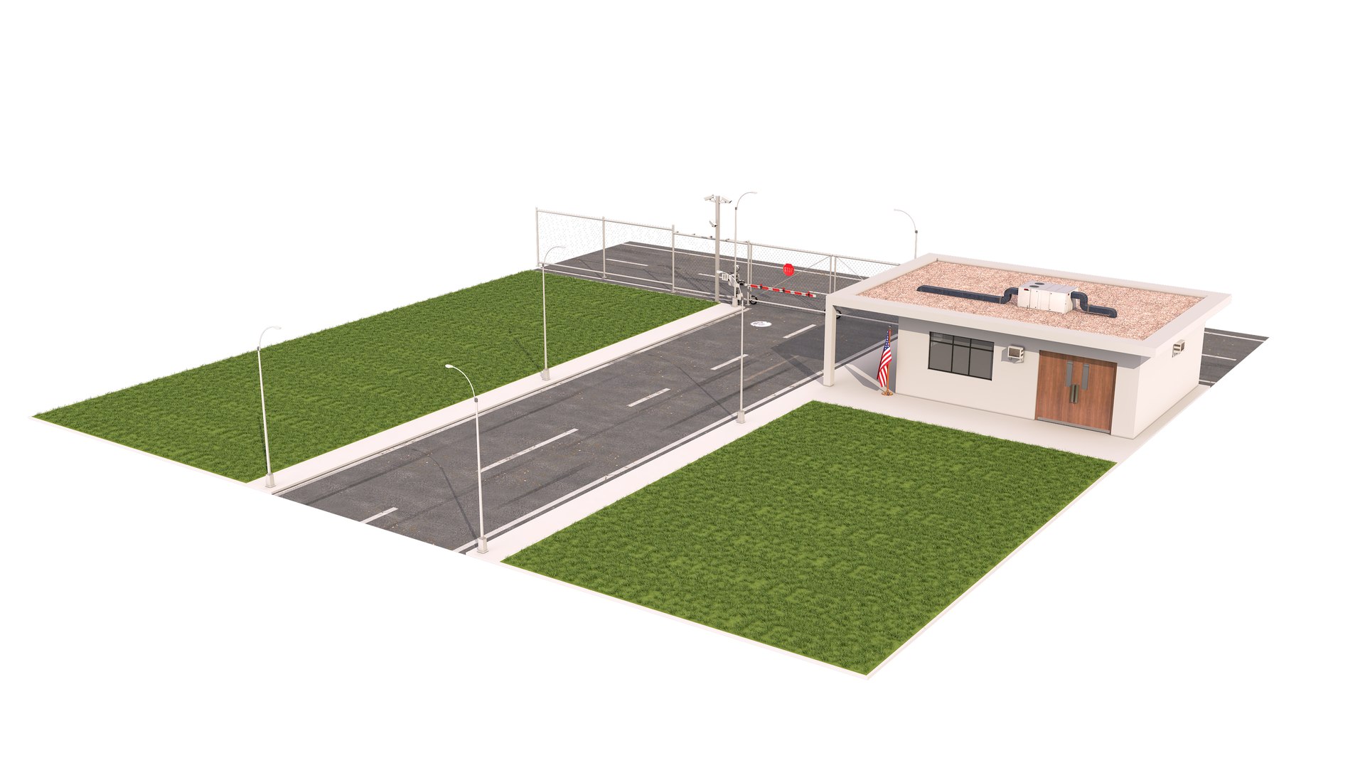 3D Checkpoint Model - TurboSquid 2124346