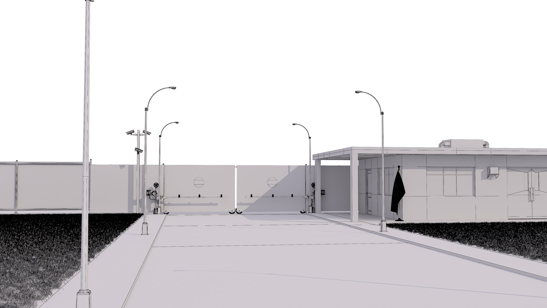 3D Checkpoint Model - TurboSquid 2124346