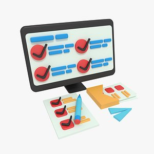 3D Checklist Models - Browse & Download Formats - TurboSquid
