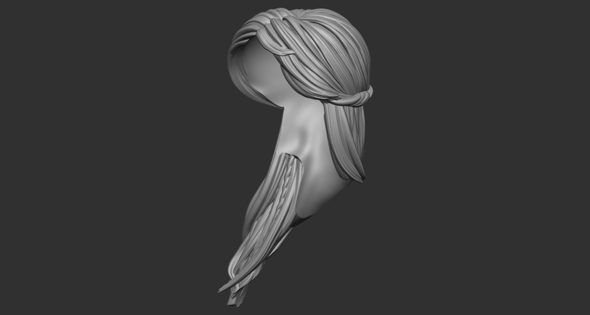 Hair Person Mesh 3D Model - TurboSquid 1656458