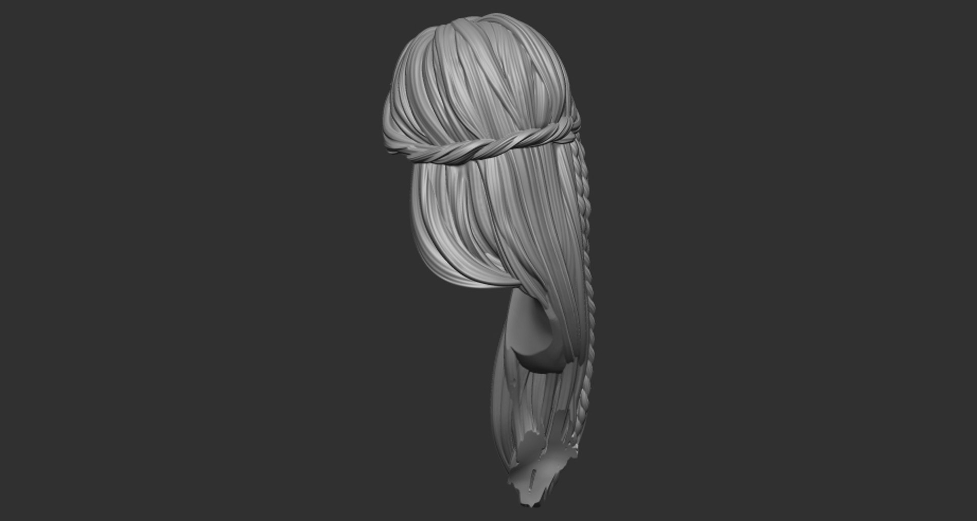 Hair Person Mesh 3D Model - TurboSquid 1656458