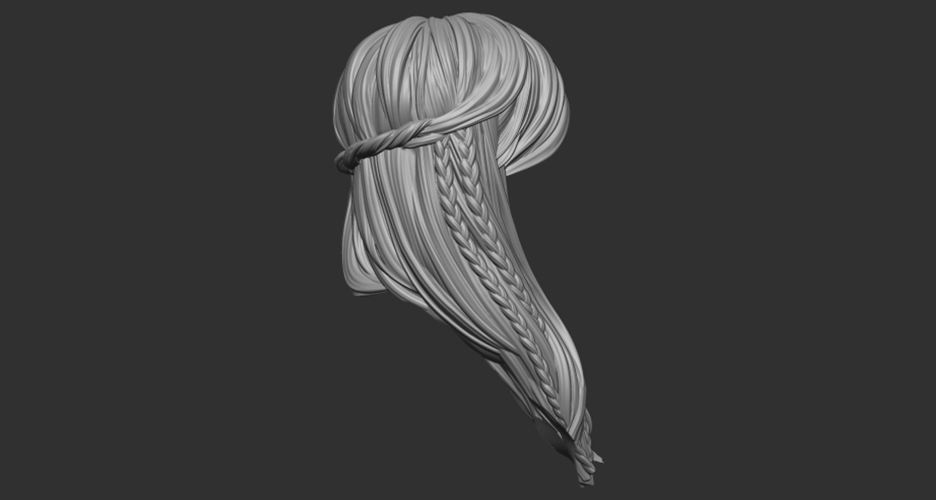 Hair Person Mesh 3D Model - TurboSquid 1656458