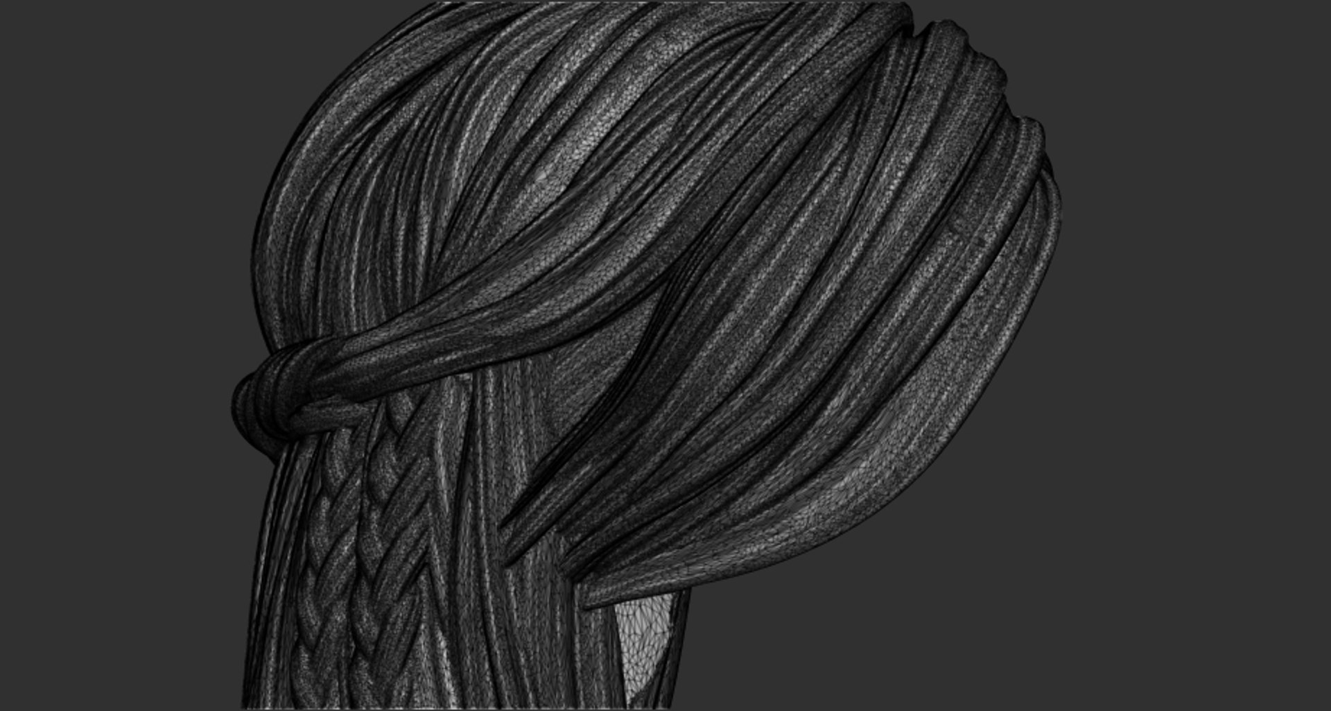 Hair Person Mesh 3D Model - TurboSquid 1656458