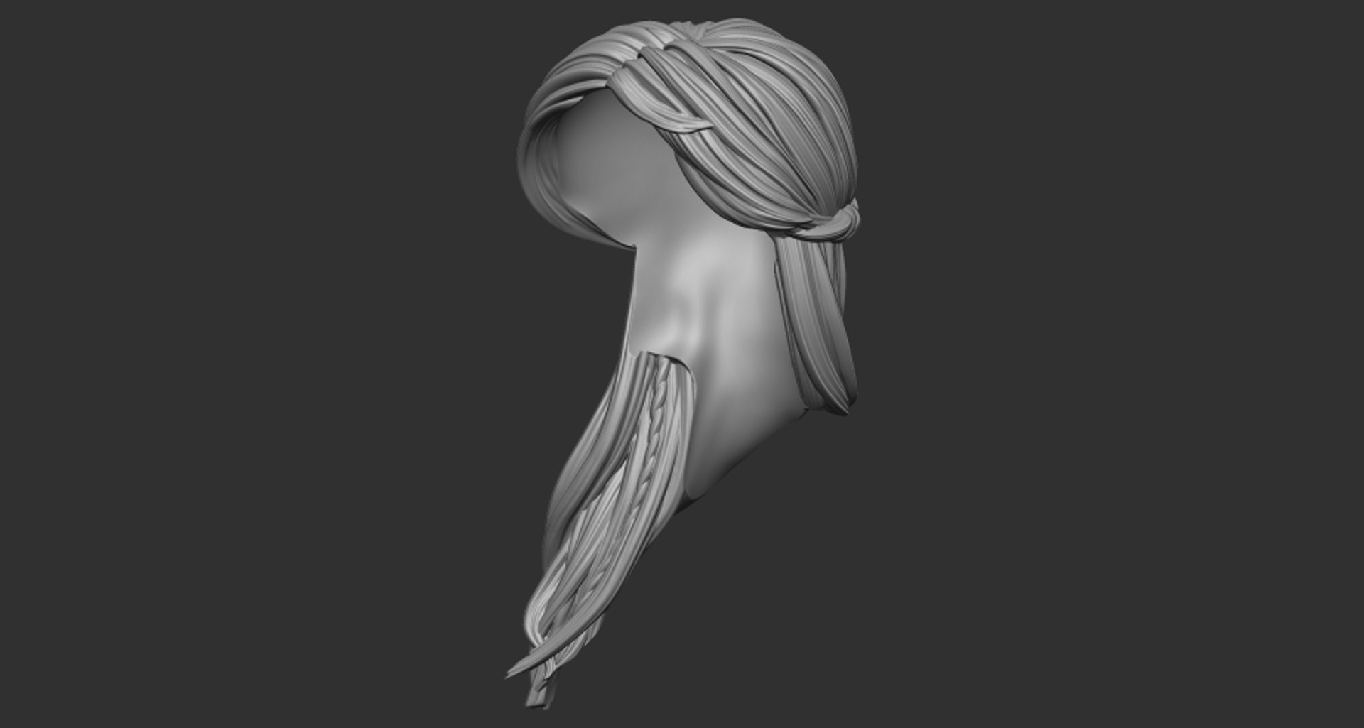 Hair Person Mesh 3D Model - TurboSquid 1656458