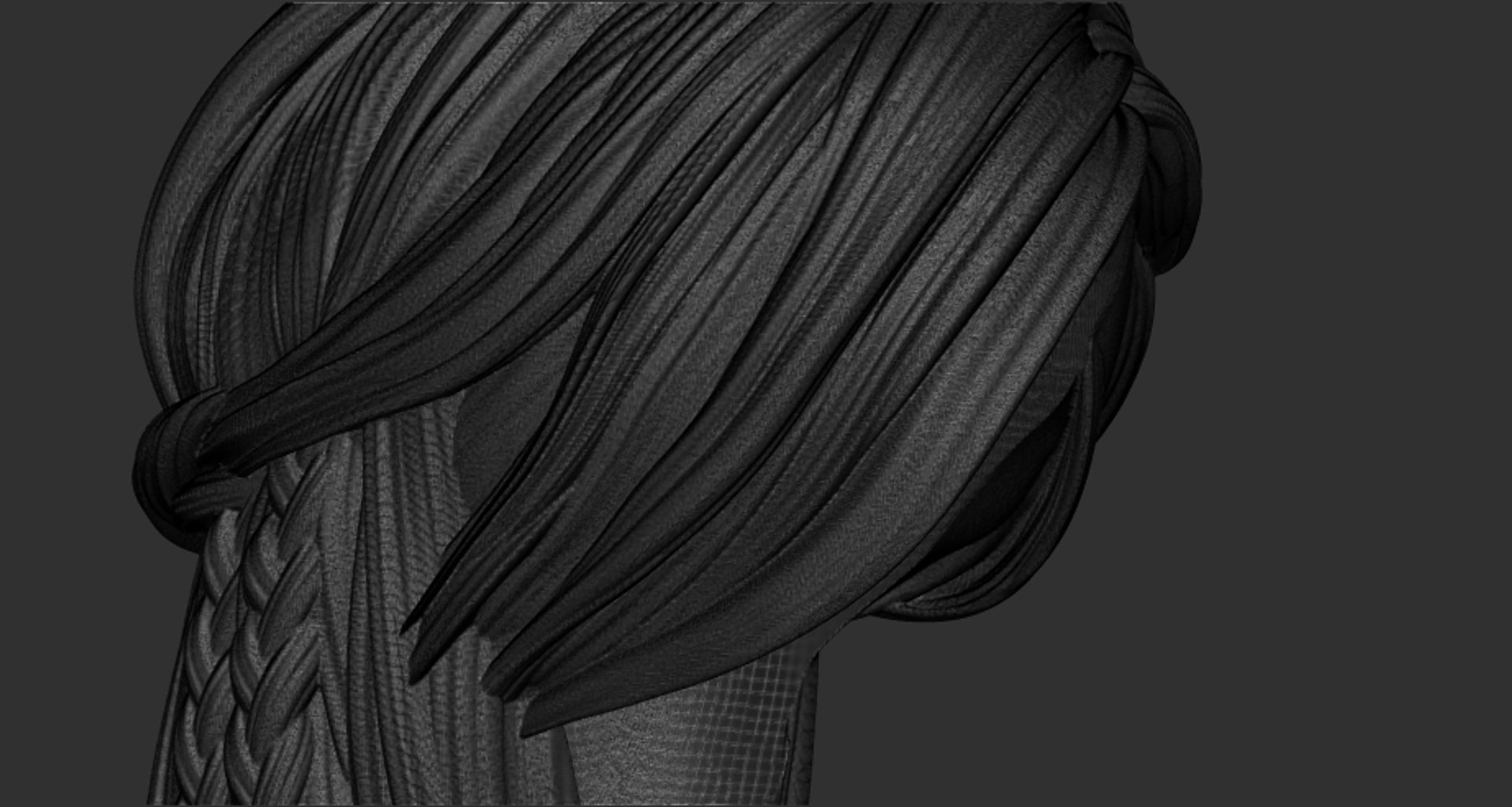 Hair Person Mesh 3D Model - TurboSquid 1656458
