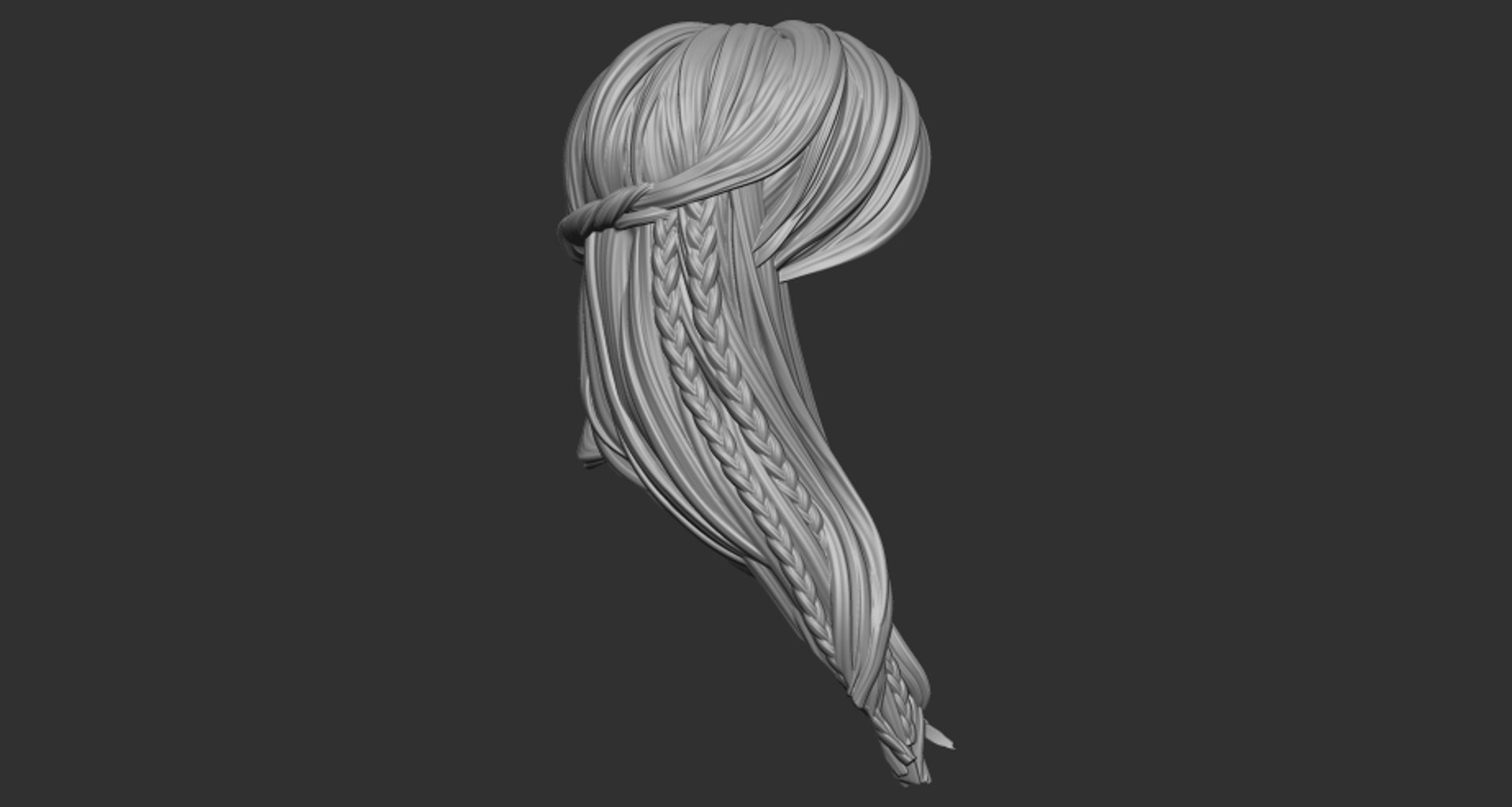 Hair Person Mesh 3D Model - TurboSquid 1656458