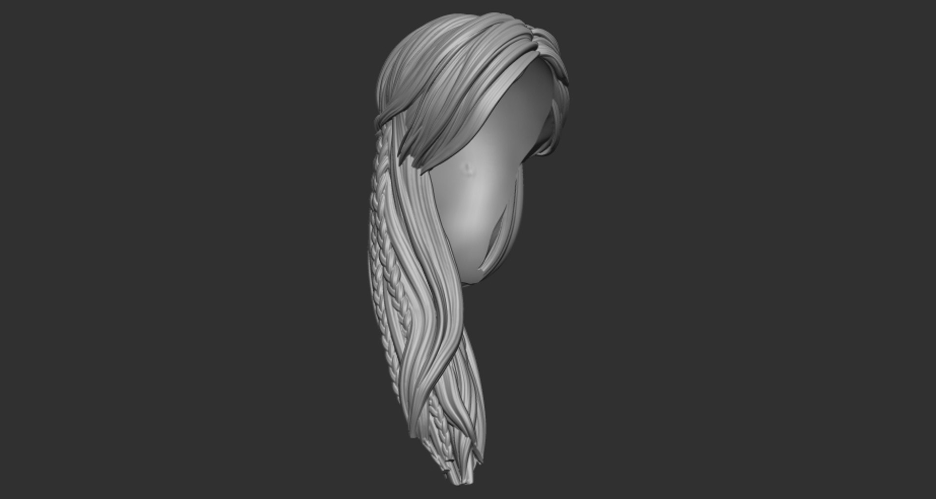Hair Person Mesh 3D Model - TurboSquid 1656458