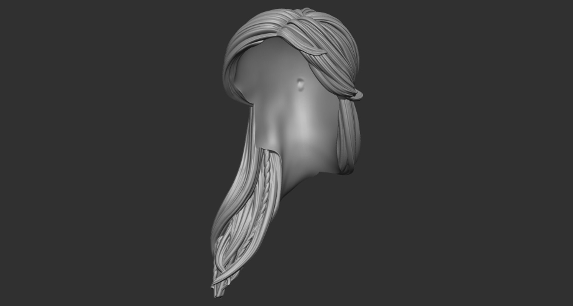 Hair Person Mesh 3D Model - TurboSquid 1656458
