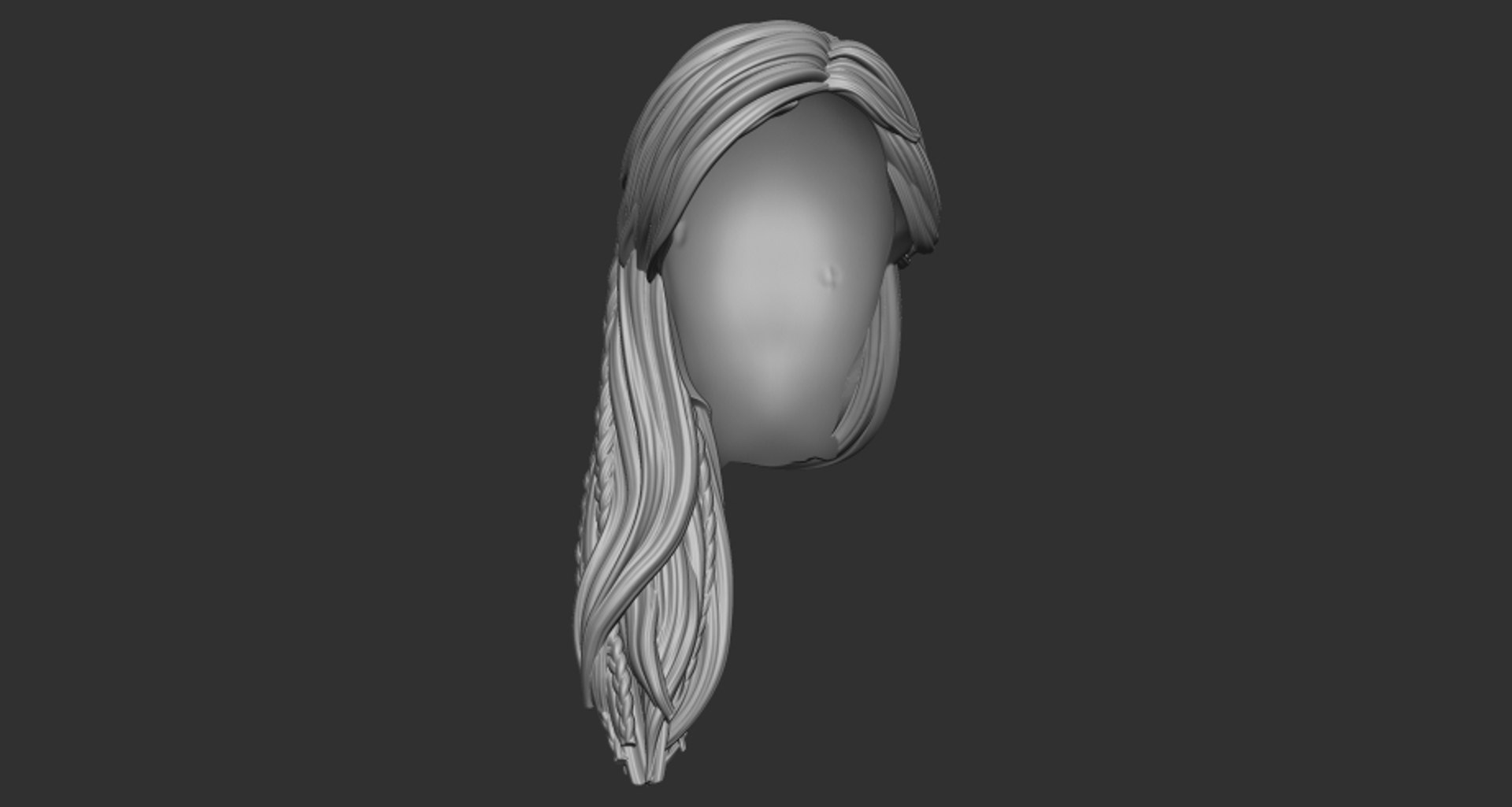 Hair Person Mesh 3D Model - TurboSquid 1656458