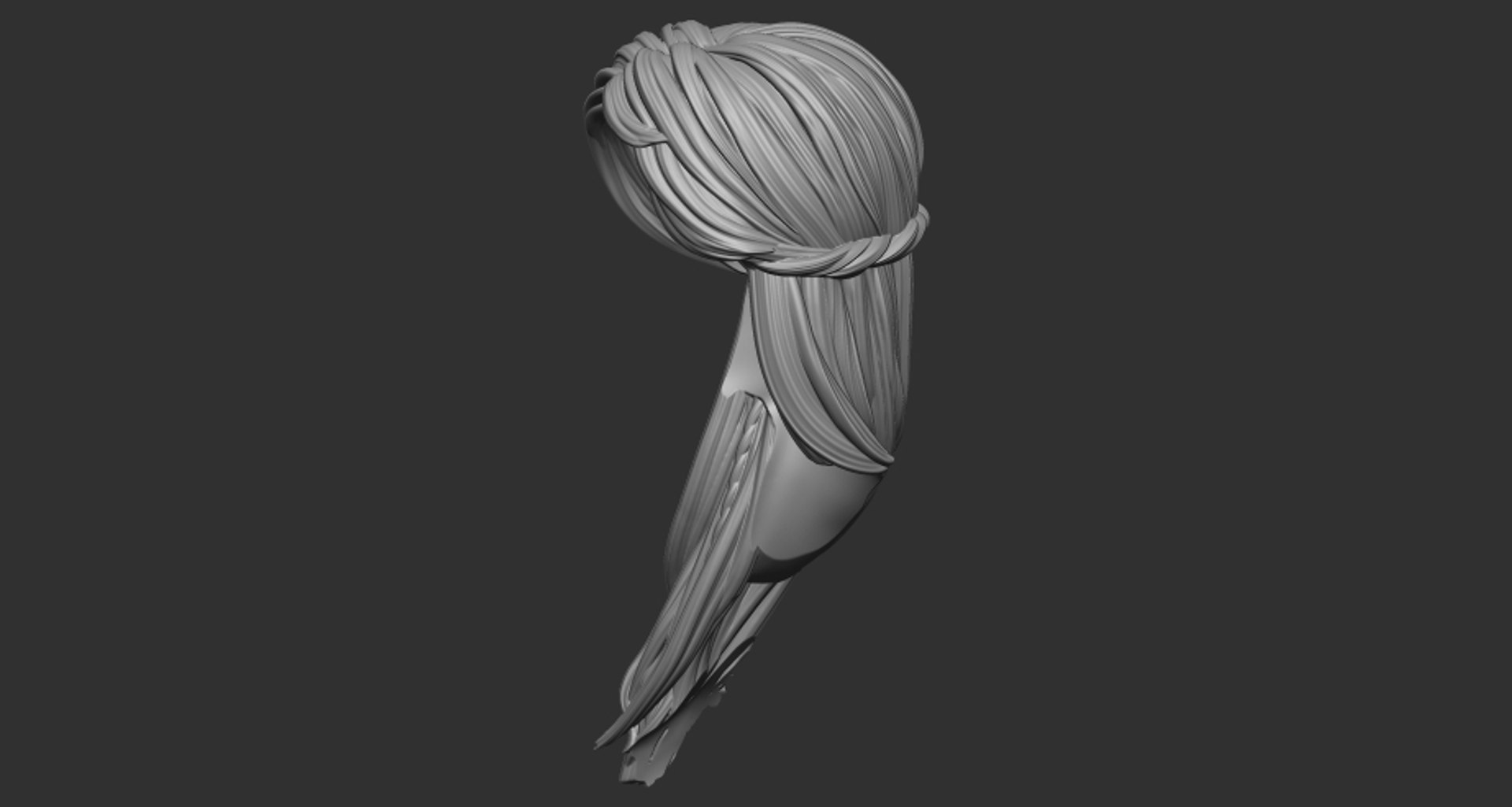 Hair Person Mesh 3D Model - TurboSquid 1656458