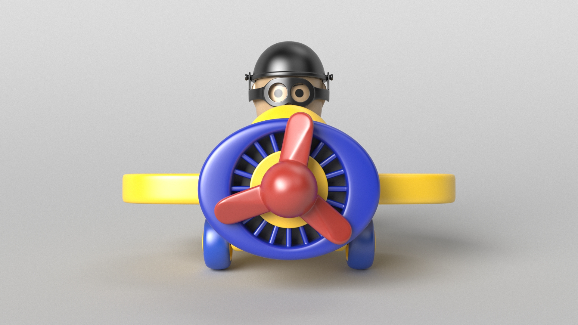 Airplane toy 3D model - TurboSquid 1644645