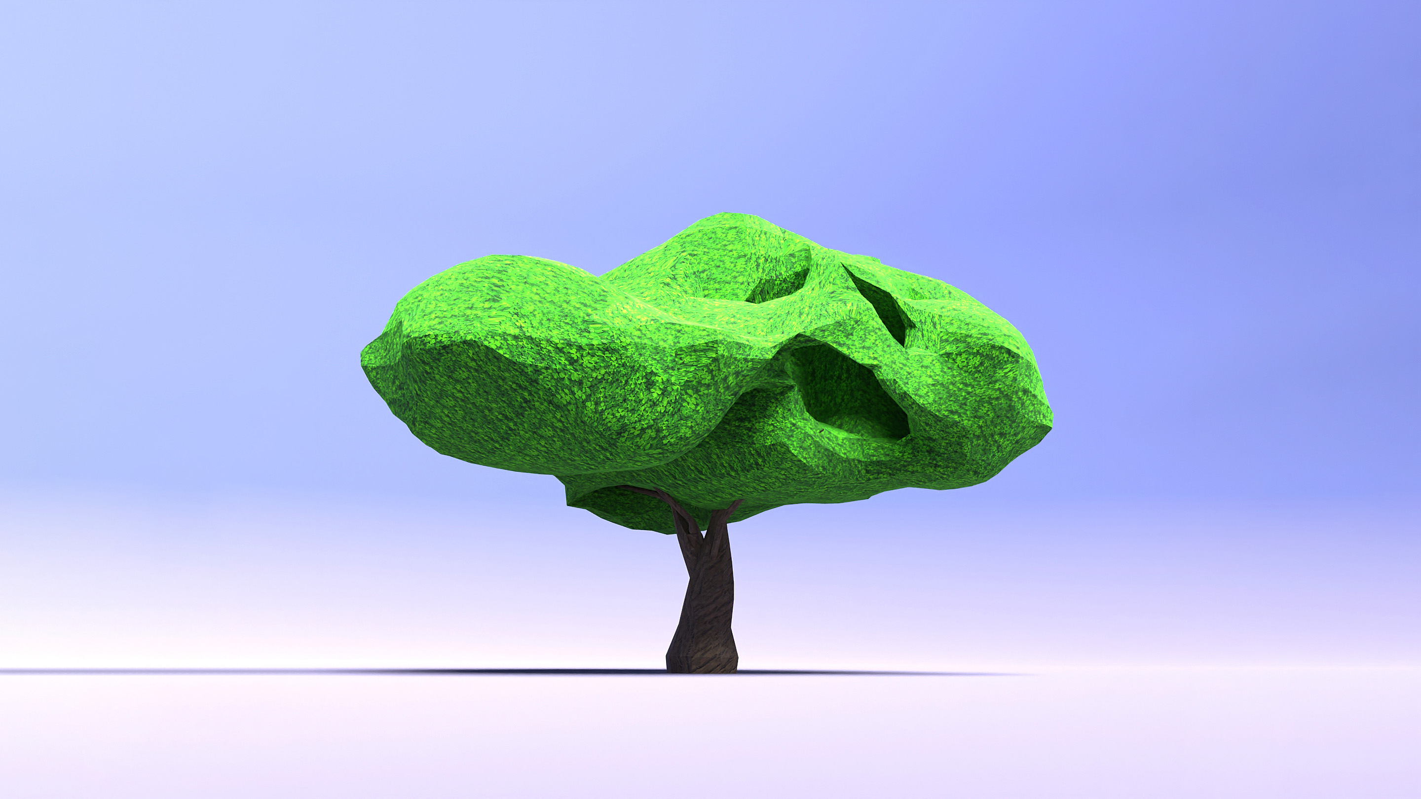 3D model 25 Trees Pack Low-poly and High-poly 3D Model - TurboSquid 1759415