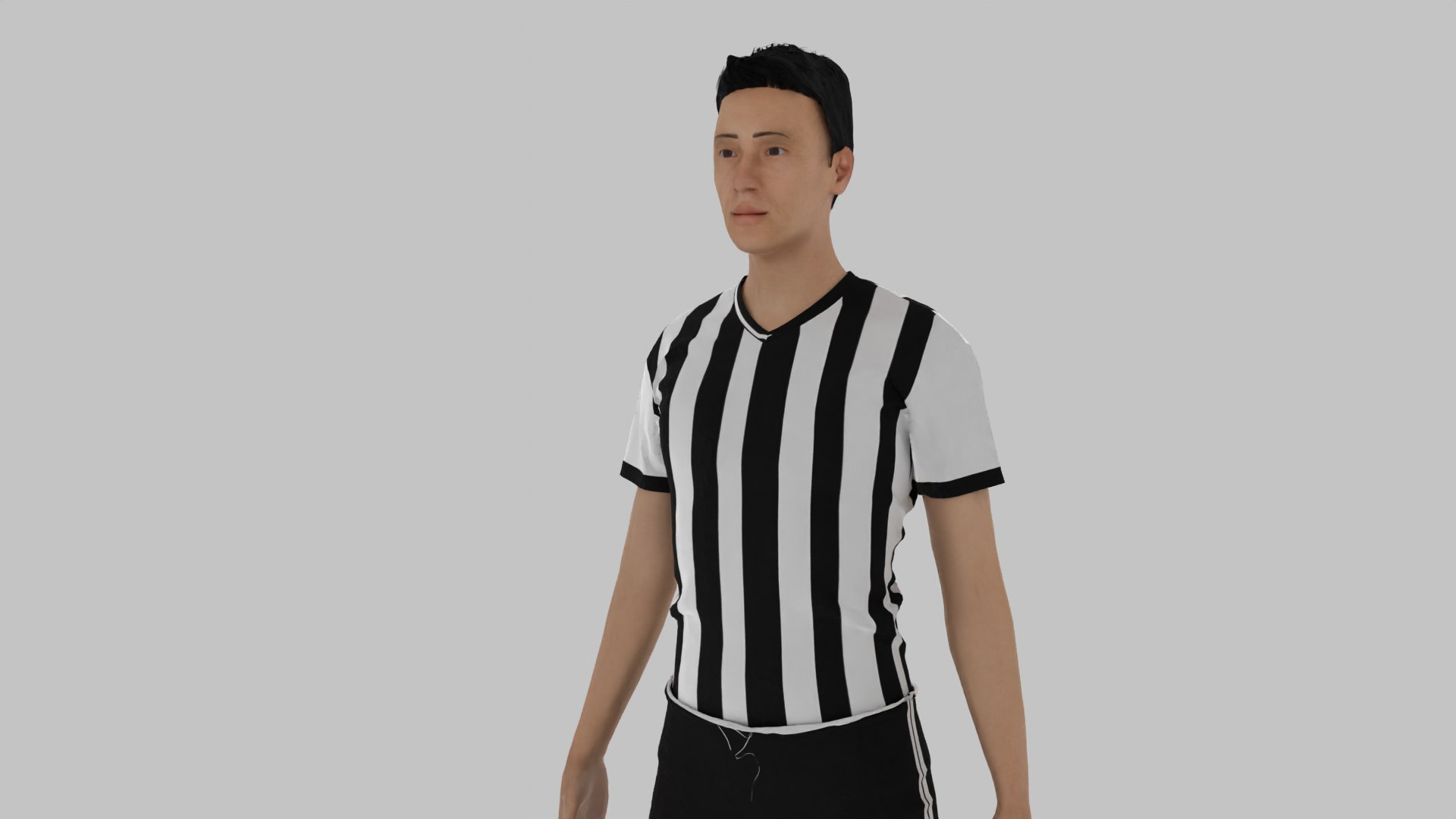 3D Footballer Model - TurboSquid 1971040